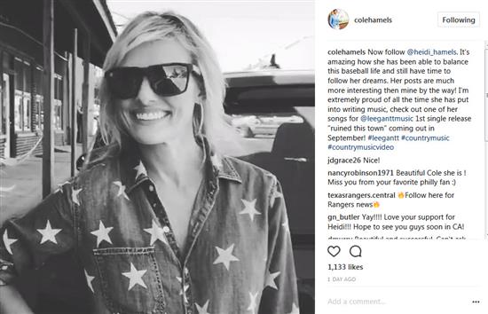 #PCCBuzz Heidi Hamels is now a Country Song Writer; Plus See Their ...